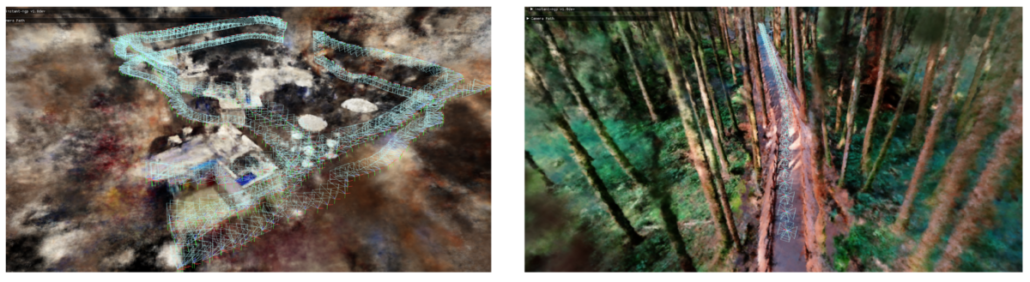 Hovering Around a Large Scene with Neural Radiance Field Taiwan AILabs