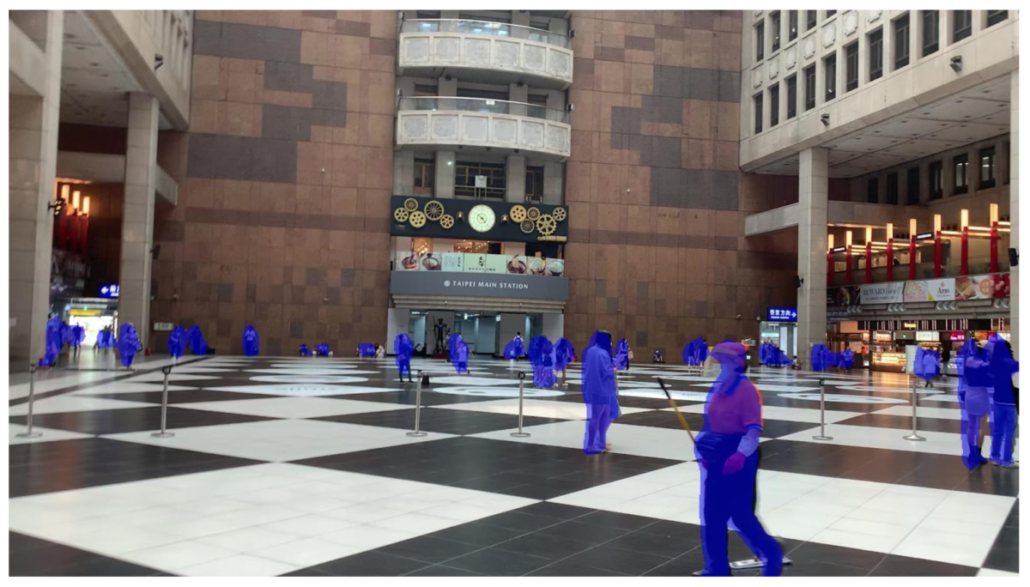 Hovering Around a Large Scene with Neural Radiance Field Taiwan AILabs